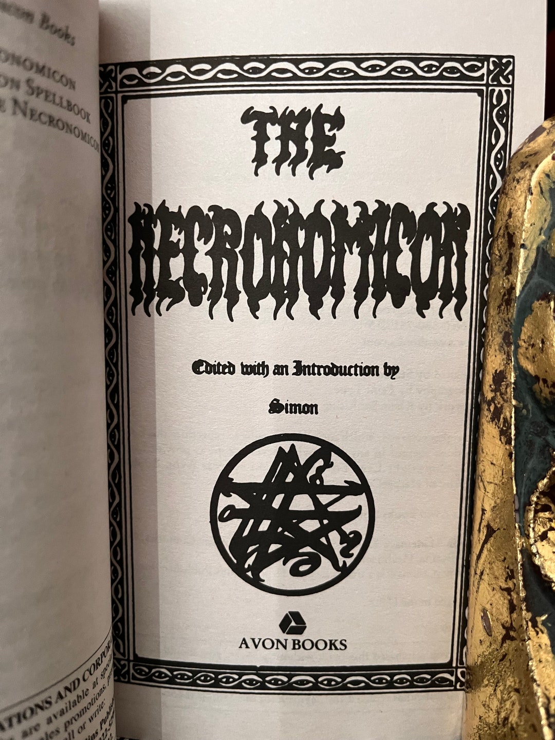 The Necronomicon, by Simon - Occult Books, Enochian Magic, H.P ...