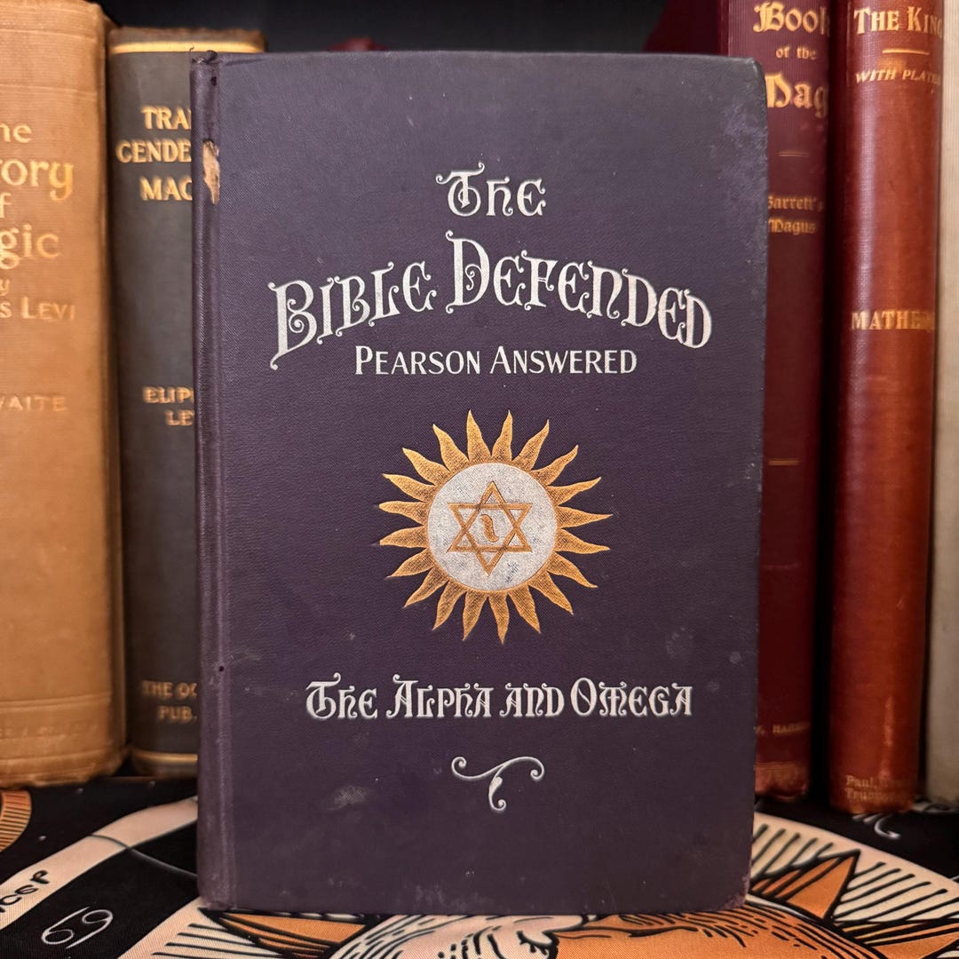 The Bible Defended, LW De Laurence 1902 - Esoteric Spiritual ...