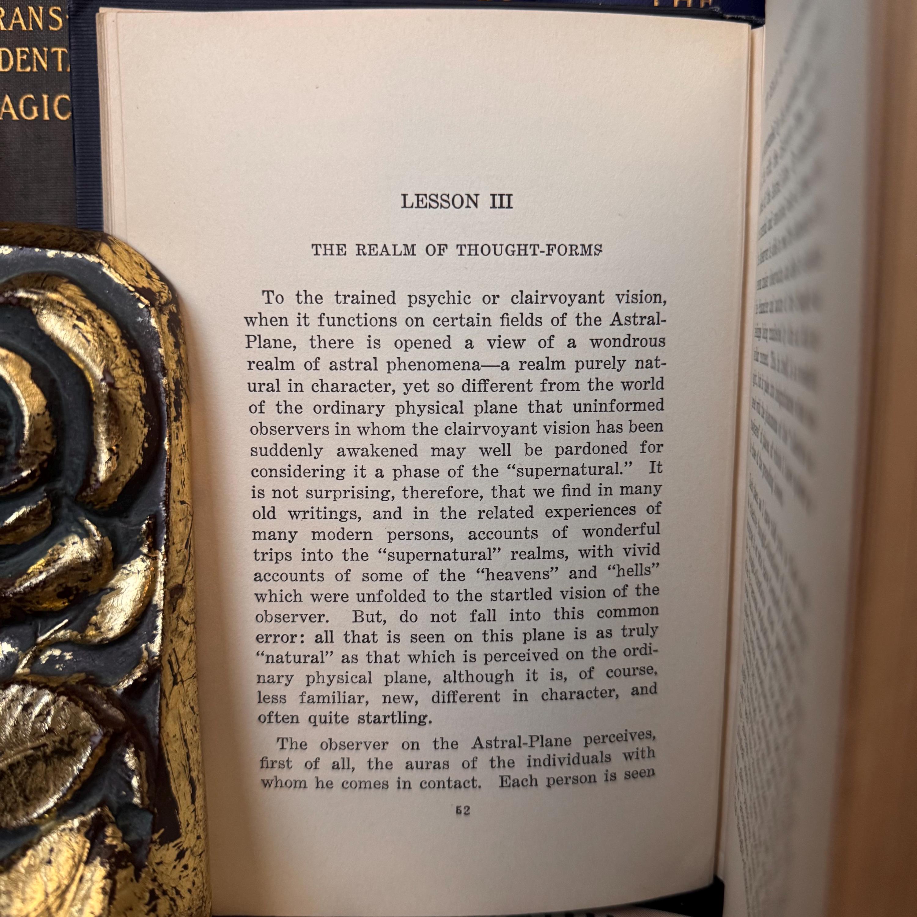 The Inner Secrets of Psychology, Atral Plane Phenomena 1924 - Occult ...