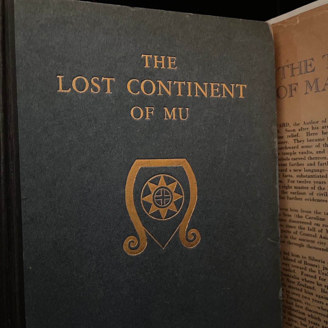 The Lost Continent of Mu, by James Churchward (1926, Signed Copy ...