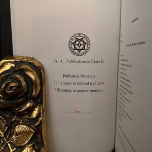 THE BEAST 666, John Symonds 1/220 - Aleister Crowley Thelema Occult ...