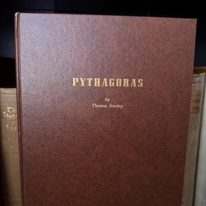 Pythagoras, by Thomas Stanley, Manly P Hall 1970 - Occult ...