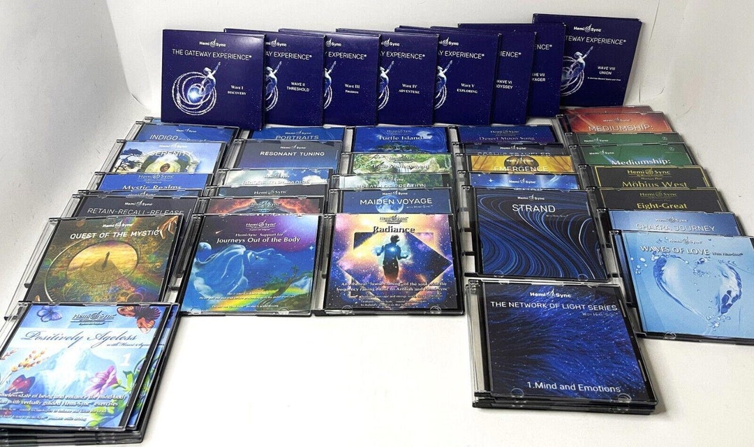 The Gateway Experience Hemi-sync I-VIII Plus 32 Bonus Meditation Albums Astral Projection ...
