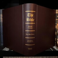 Antique Bible - Etsy