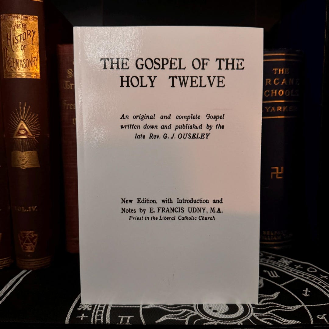 The Gospel of the Holy Twelve Apocryphal Text Forbidden Old Testament ...