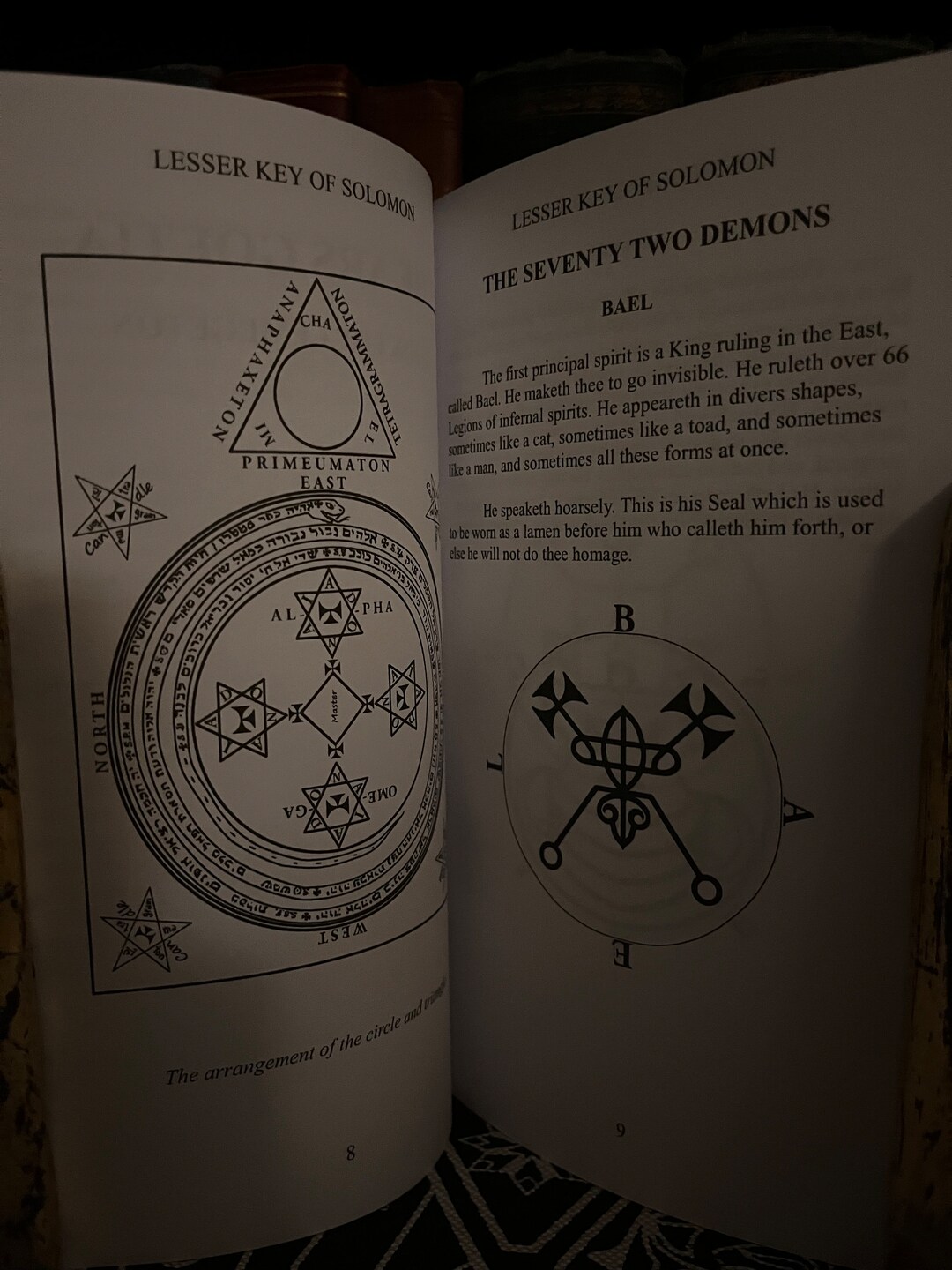 The Lesser Key of Solomon Complete Lemegton Occult Book, Goetia, Black ...