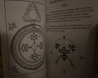 Lesser Key of Solomon - Etsy