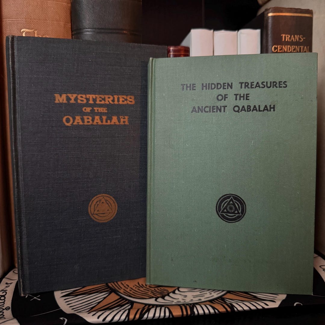 Ancient Mystery of Qabalah Set, Elias Gewurz Vol 1 & 2 Theosophy ...