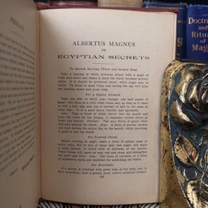Albertus Magnus Egyptian Secrets - Rare Occult Books Hermeticism ...