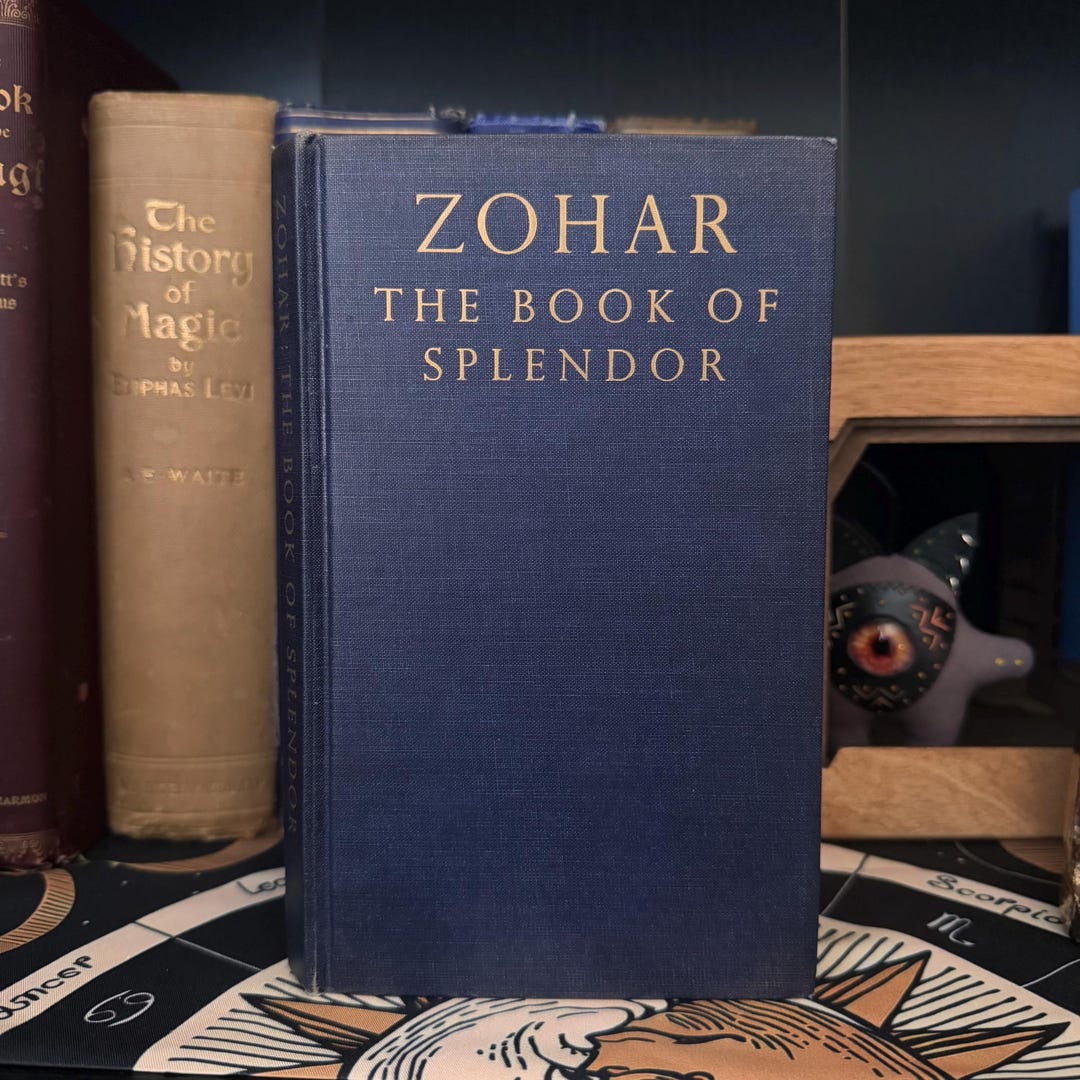 Zohar the Book of Splendor Jewish Mysticism Occult Hermeticism Ancient ...