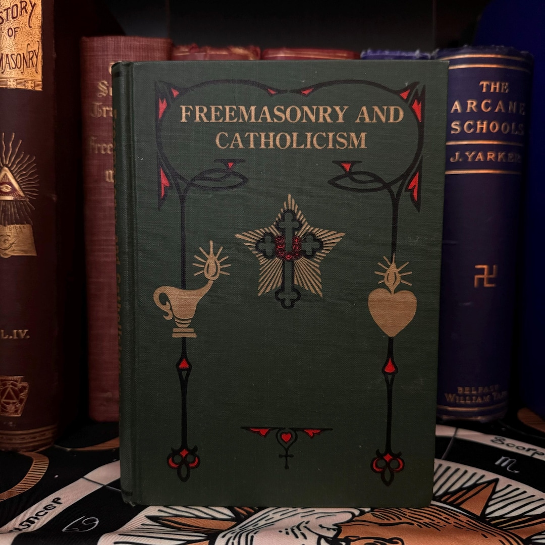Freemasonry and Catholicism, Max Heindel 1931 Rare Occult Freemasonry ...