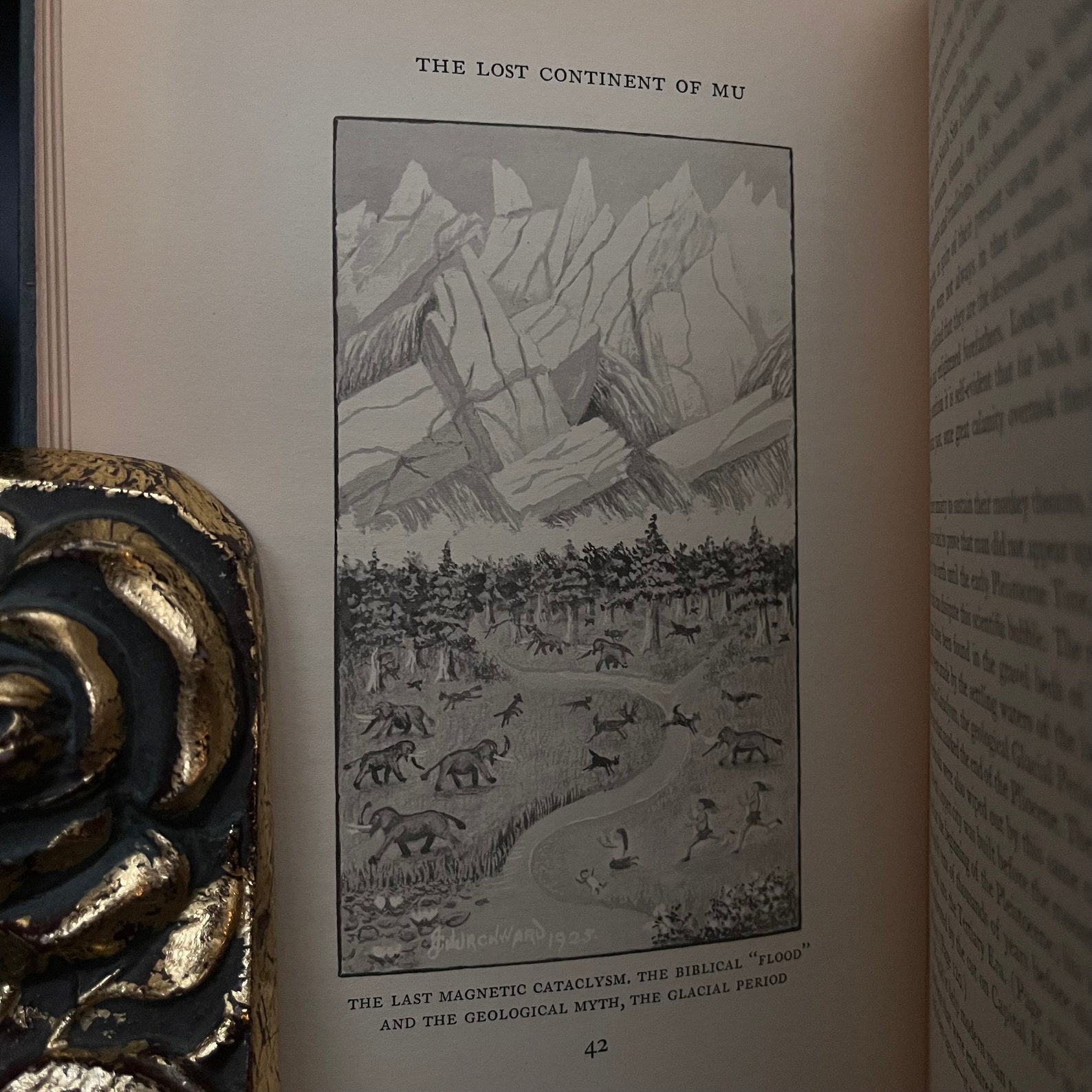 The Lost Continent of Mu, by James Churchward (1926, Signed Copy ...