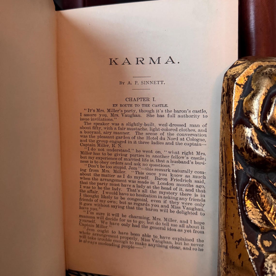 Karma, AP Sinnett 1889 Scarce Eastern Occult Metaphysics New Age ...