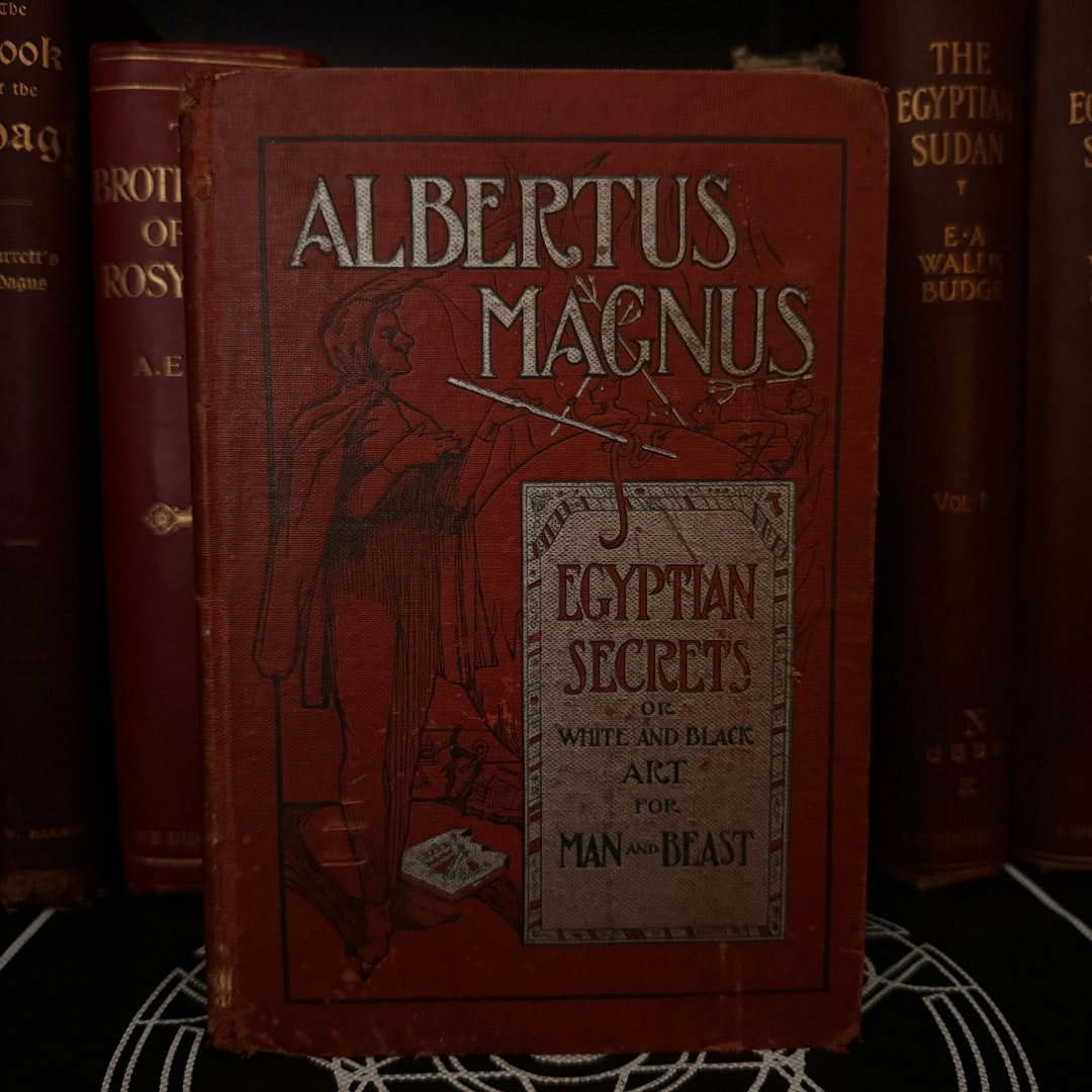 Albertus Magnus Egyptian Secrets - Rare Occult Books Hermeticism ...