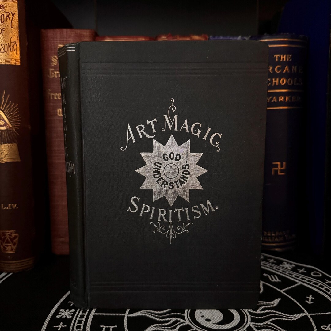 ART MAGICK SPIRITISM 1898 - Scarce Occult Witchcraft Kabbalah Enochian ...