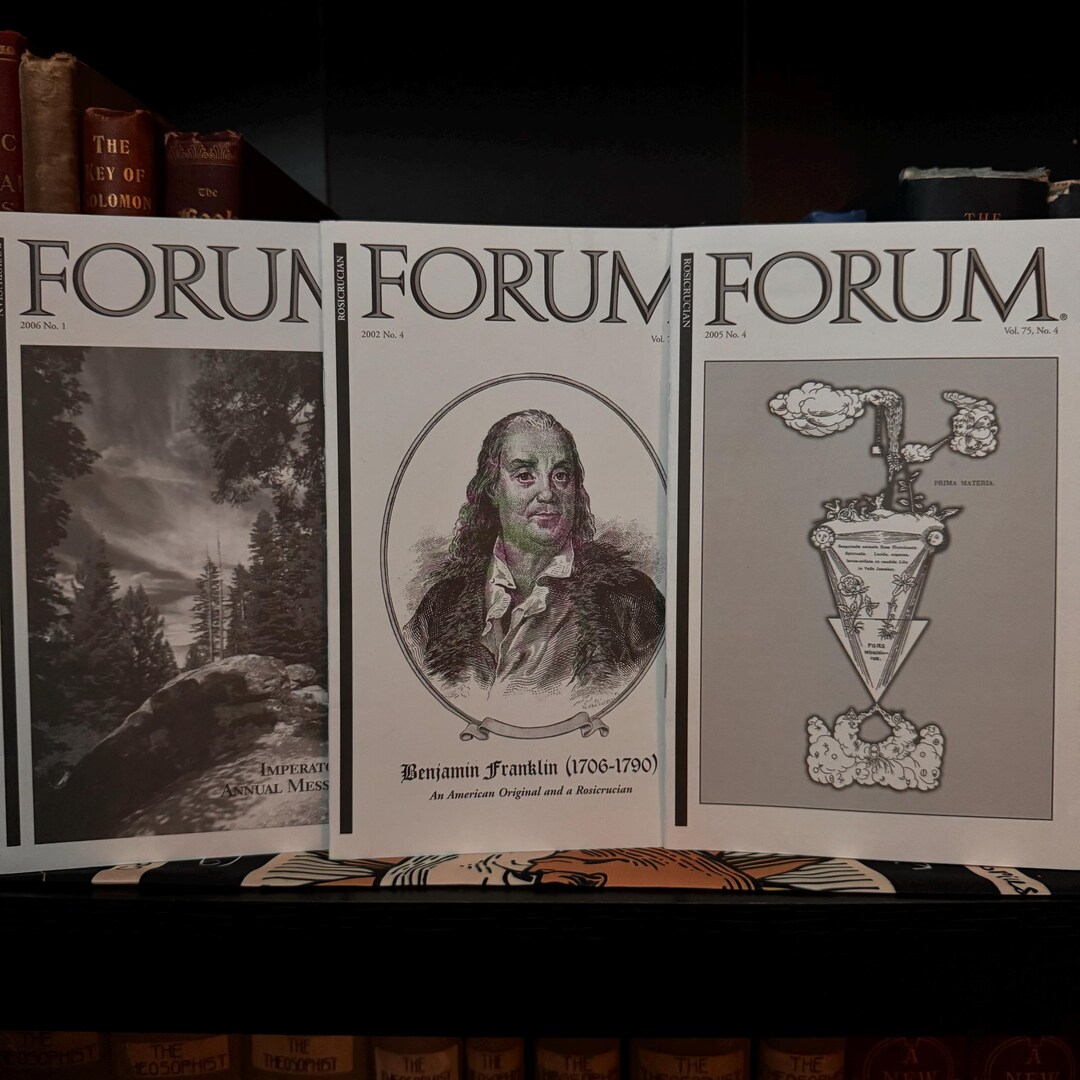 The Rosicrucian Magazine 1949 3 Vols. - Scarce Rosicrucian AMORC New ...