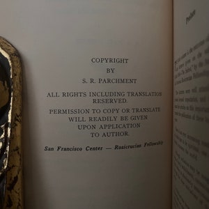 The Middle Path the Safest super Rare Occult, Rosicrucian Fellowship ...