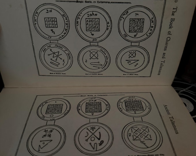 BOOK of CHARMS & Talismans, by Sepharial - Rare Occult Books Enochian ...