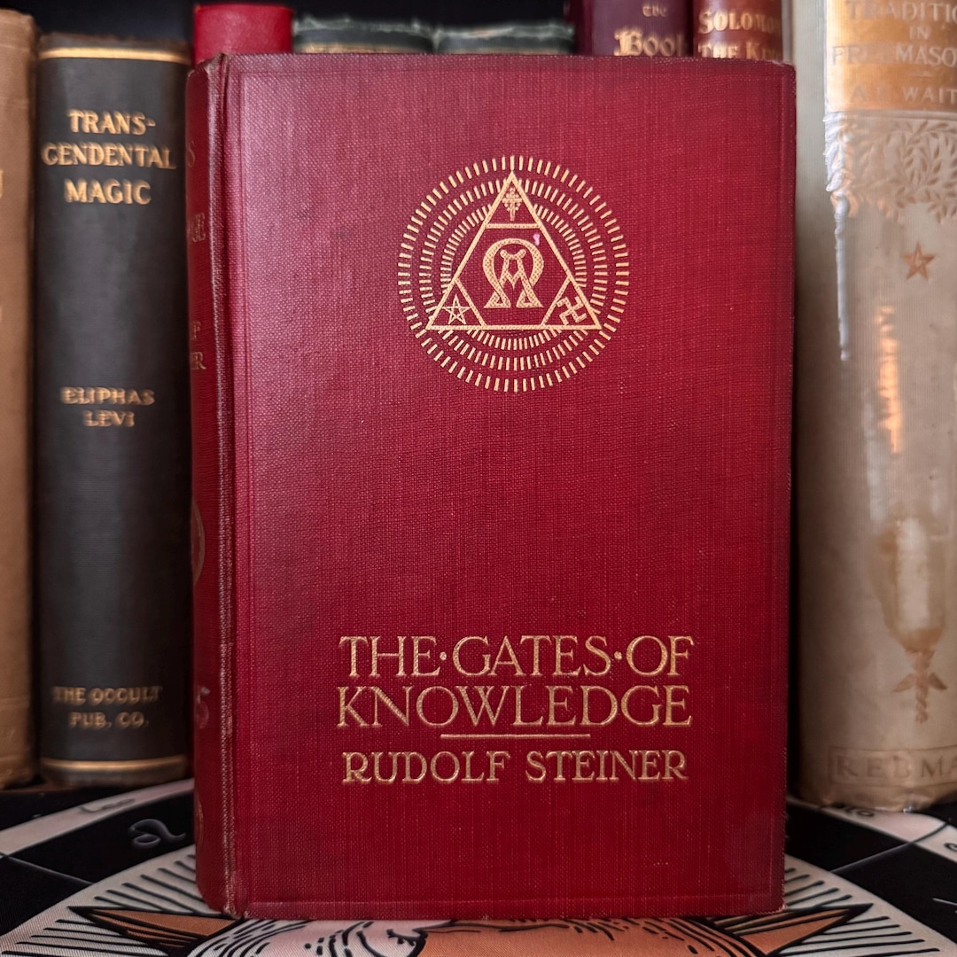 The Gates of Knowledge, Rudolf Steiner 1912 1st Ed Rare Occult ...