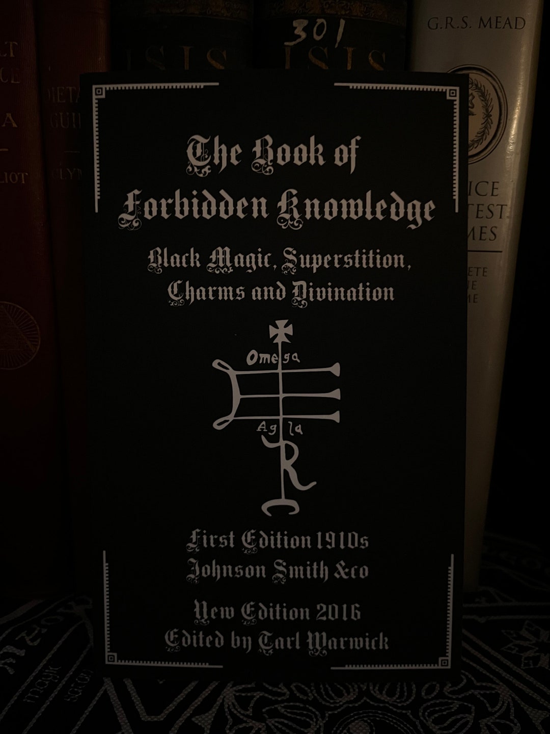 The Book of Forbidden Knowledge Occult Book Goetia Black - Etsy