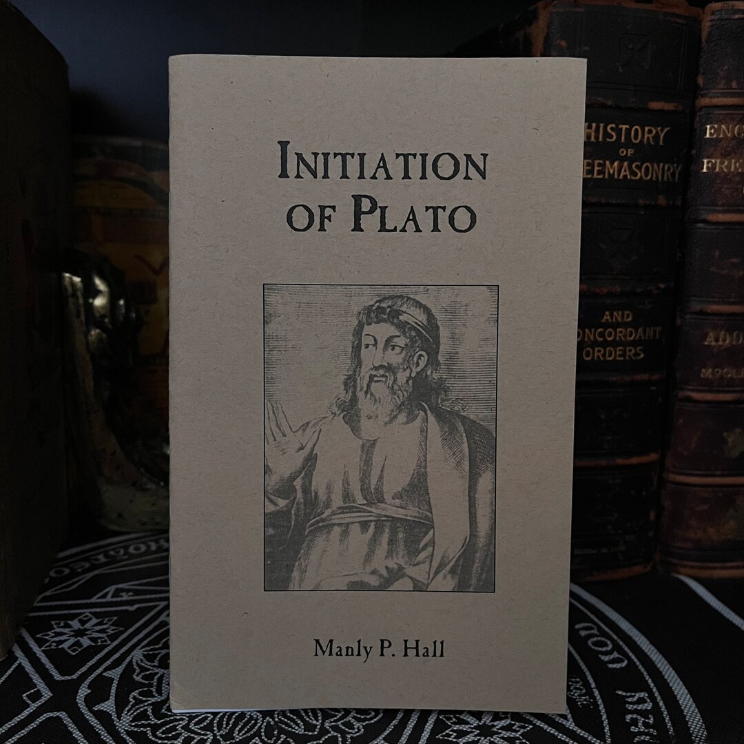 Initiation of Plato, by Manly P Hall rare Find Neoplatonism ...