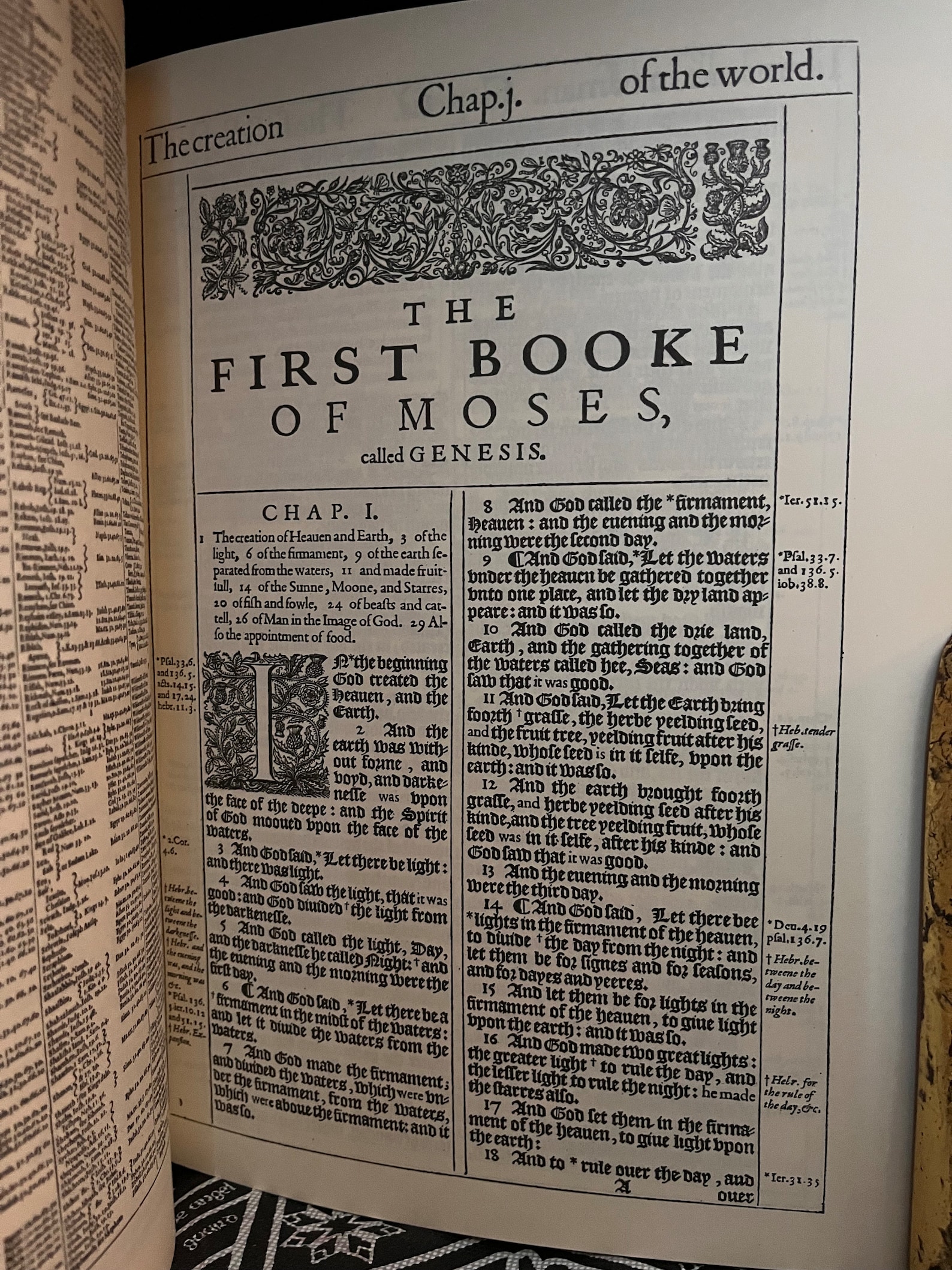 1611 Holy Bible Facsimile KJV - Christianity, Apocrypha, First Edition ...