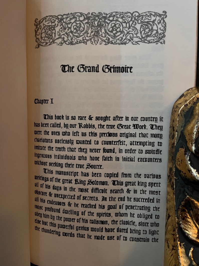 The Grand Grimoire, Red Dragon Occult Facsimile, Black Magic, Enochian ...