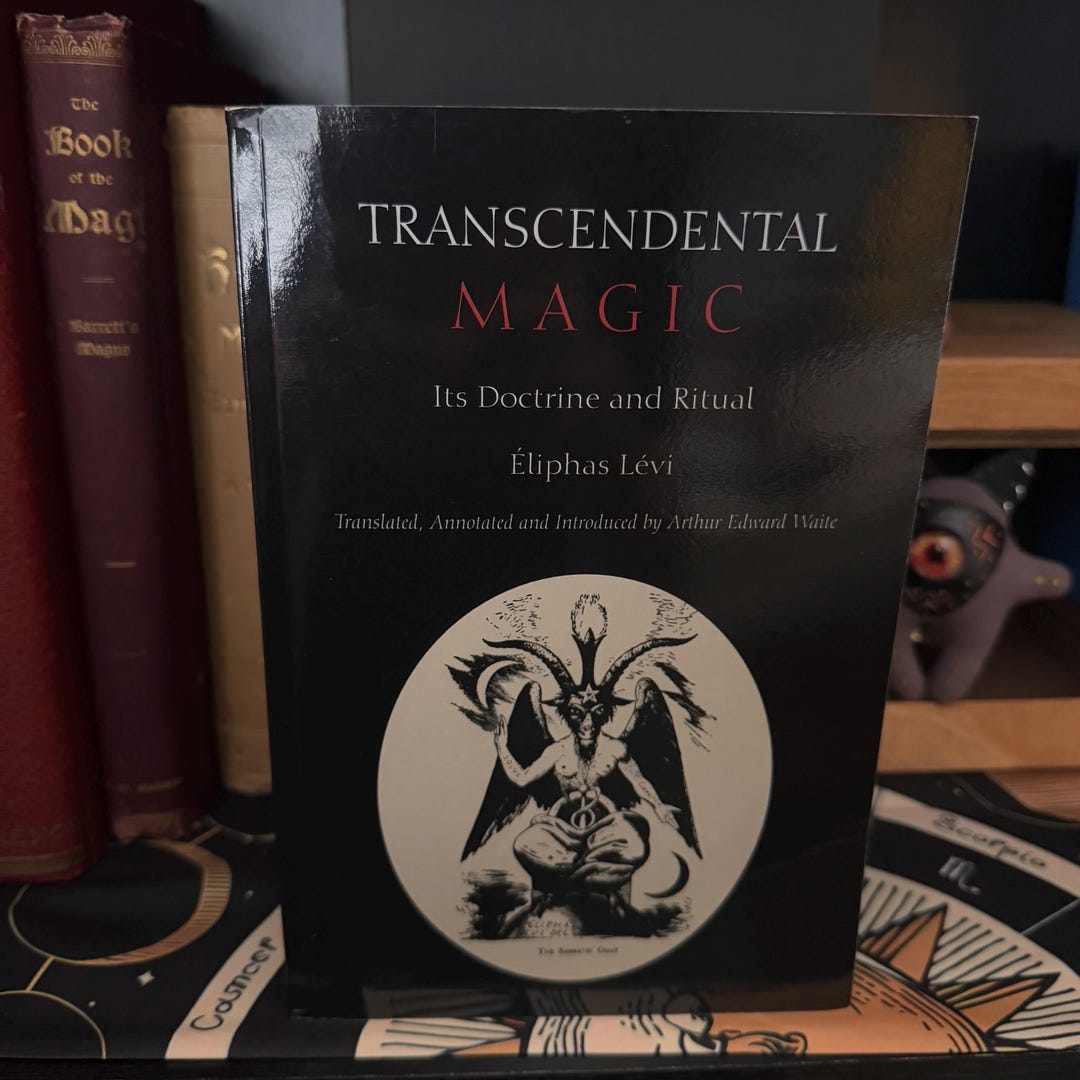 Transcendental Magic, by Eliphas Levi - Occult Books Enochian Talismanic Magic Paganism Wicca ...