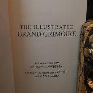 The Illustrated Grand Grimoire - Occult Book, Goetia, Black Magic ...