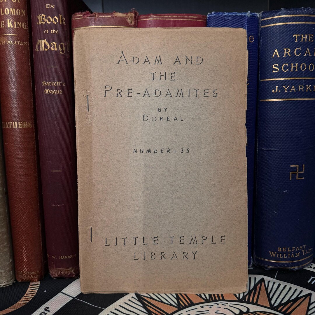 Adam an the Pre-adamites, Doreal Pamphlet - New Age Spirituality Occult ...