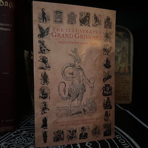 The Illustrated Grand Grimoire - Occult Book, Goetia, Black Magic ...