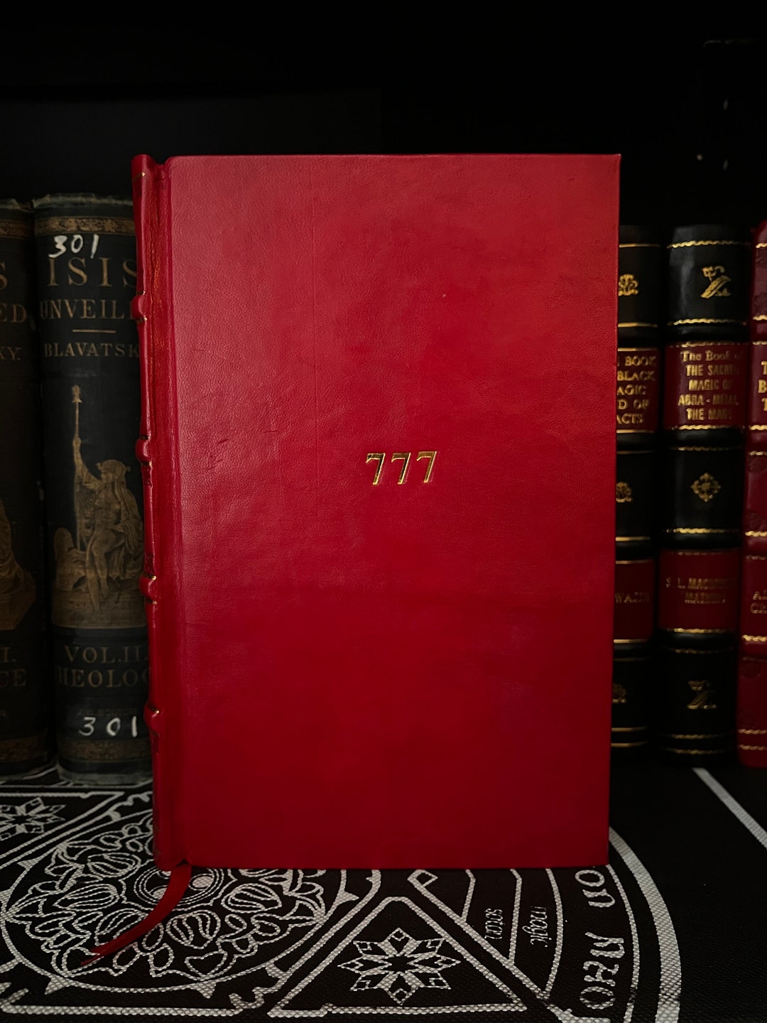 Liber 777, by Aleister Crowley Occult Facsimile, Black Magic, Enochian ...
