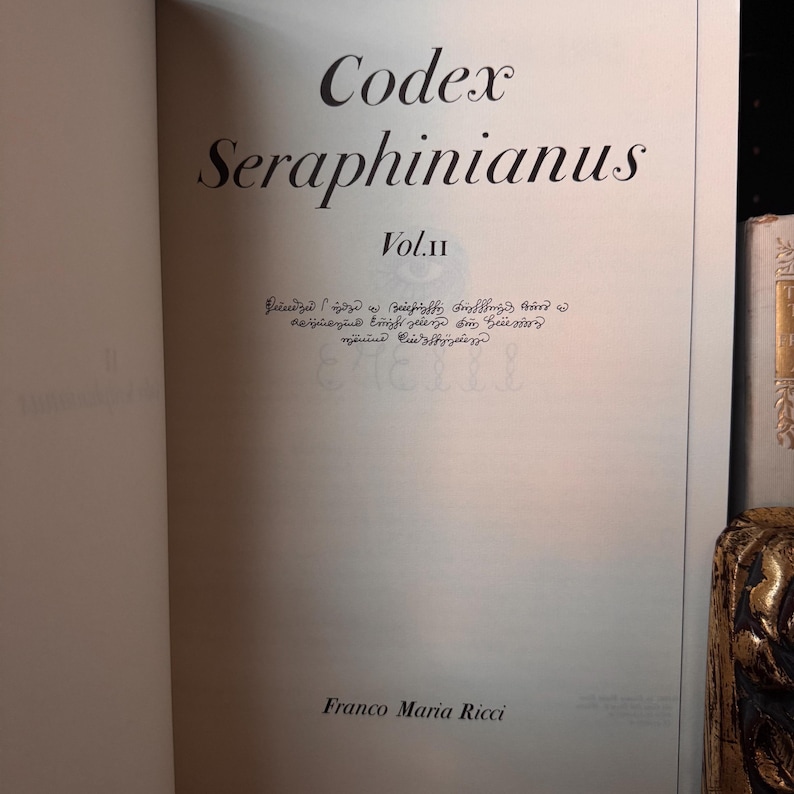 Codex Seraphinianus, by Luigi Serafini (limited 1981, Signed & Numbered ...