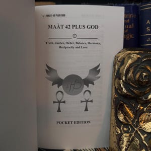 Ma'at 42 Plus God - Occult Esoteric Forbidden Knowledge Ancient ...
