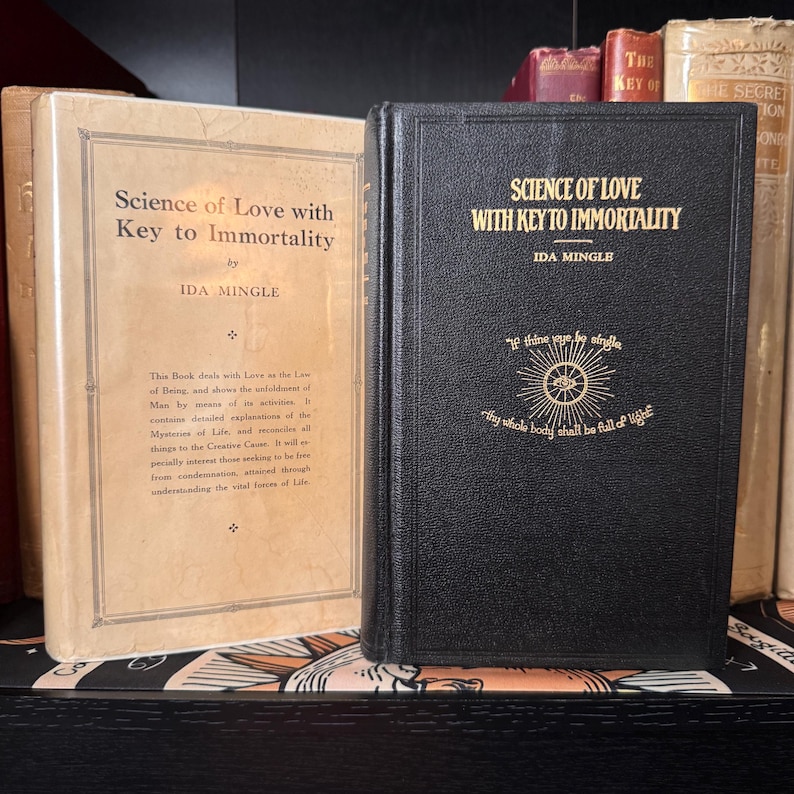 The Science of Love With Key to Immortality, Ida Mingle Occult ...