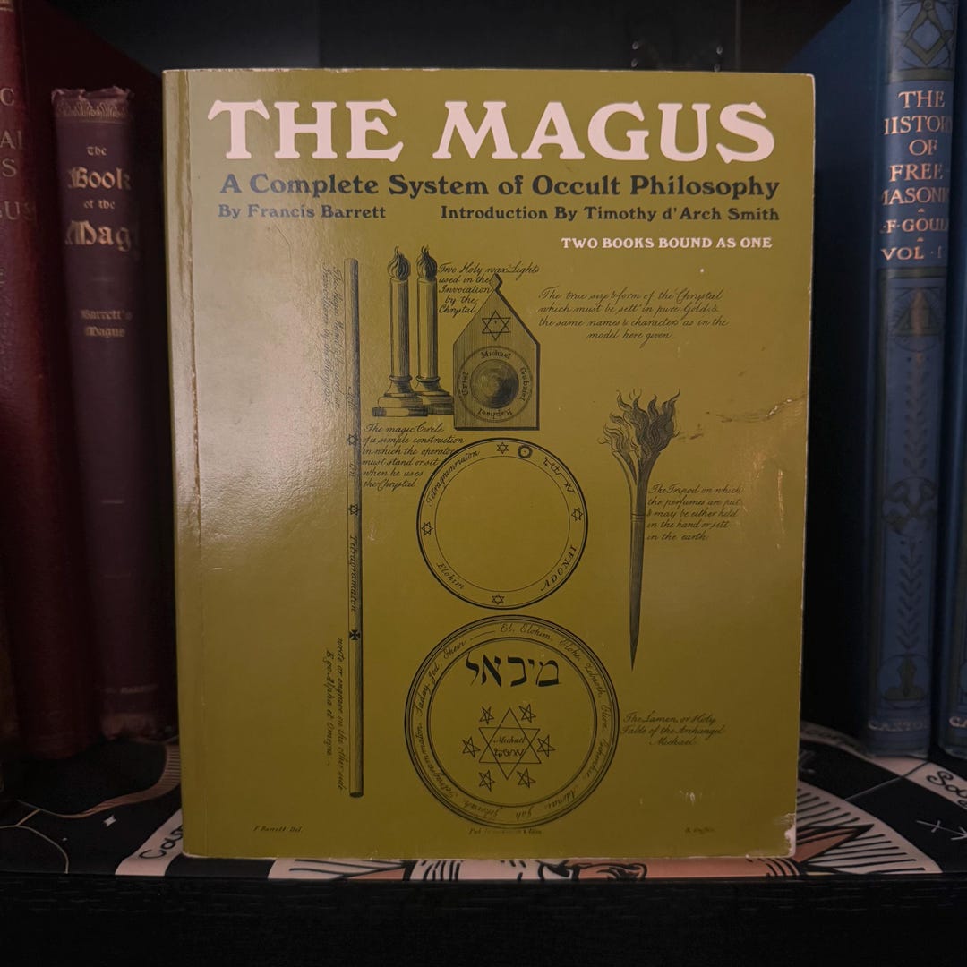 The Magus, Francis Barrett - Demonology Grimoire Vintage Occult Goetia ...