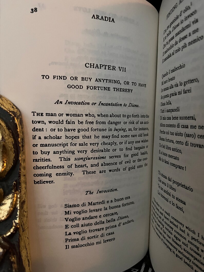 Aradia or the Gospel of the Witches, by Charles G. Leland Occult Books ...