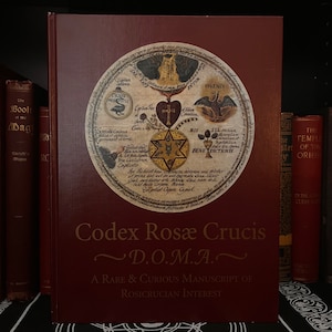 CODEX ROSAE CRUCIS D. O. M. A., by Manly P Hall Occult, Rosicrucian ...