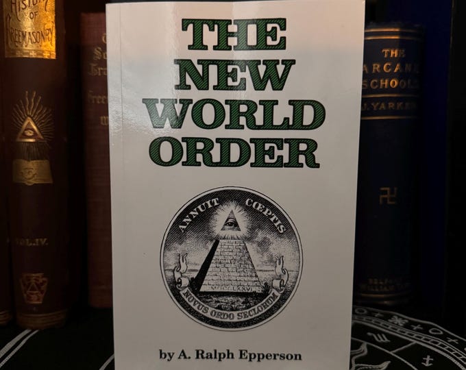 The New World Order, Ralph Epperson ~ Conspiracy Freemasonry Secret ...