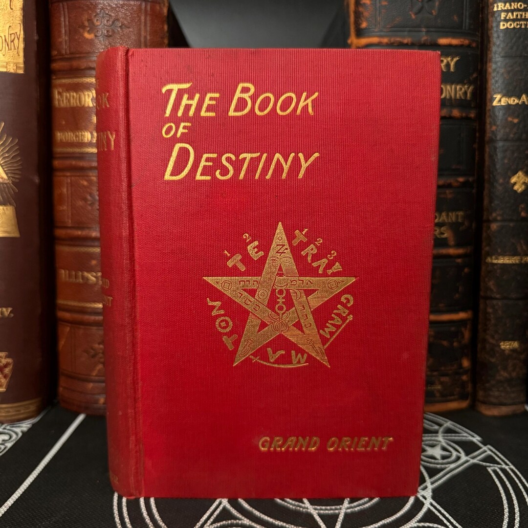 The Book of Destiny, by Grand Orient [AE Waite] (1912, First Edition ...