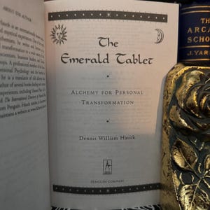 The Emerald Tablet, Alchemy for Personal Transformation - Occult Metaphysics Hermetics Theosophy ...