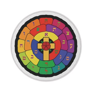 Golden Dawn Sigil Magic Rug - Occult Decor, Aleister Crowley, Thelema ...