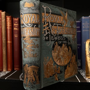 Royal Treasury or Jewels of the Bible (1889) Folio Sized Children's ...