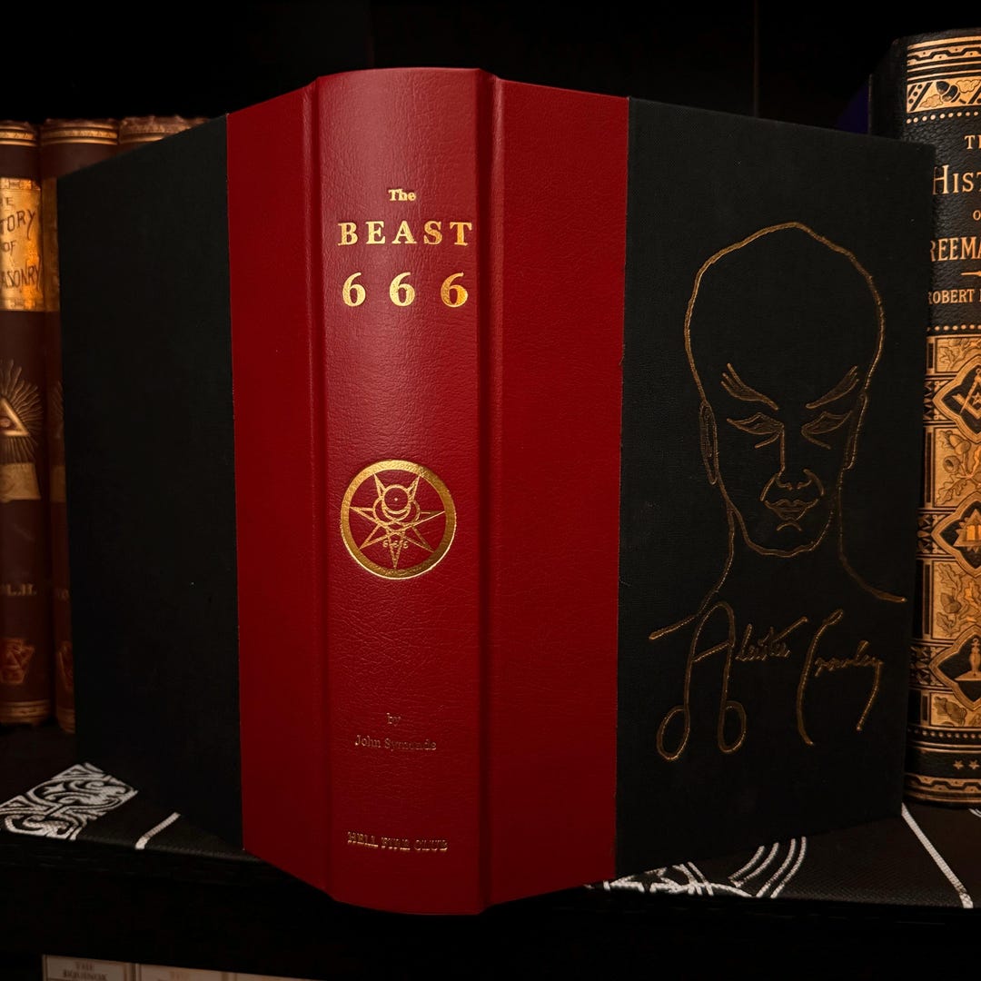 THE BEAST 666, John Symonds 1/220 - Aleister Crowley Thelema Occult ...