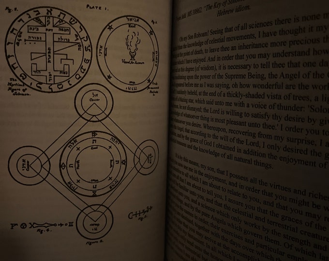 The Greater Key of Solomon - Occult Book, Goetia, Black Magic ...