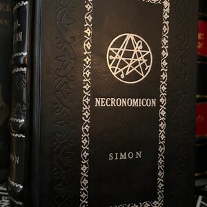 The Necronomicon, by Simon Leather Occult Books, H.P Lovecraft ...