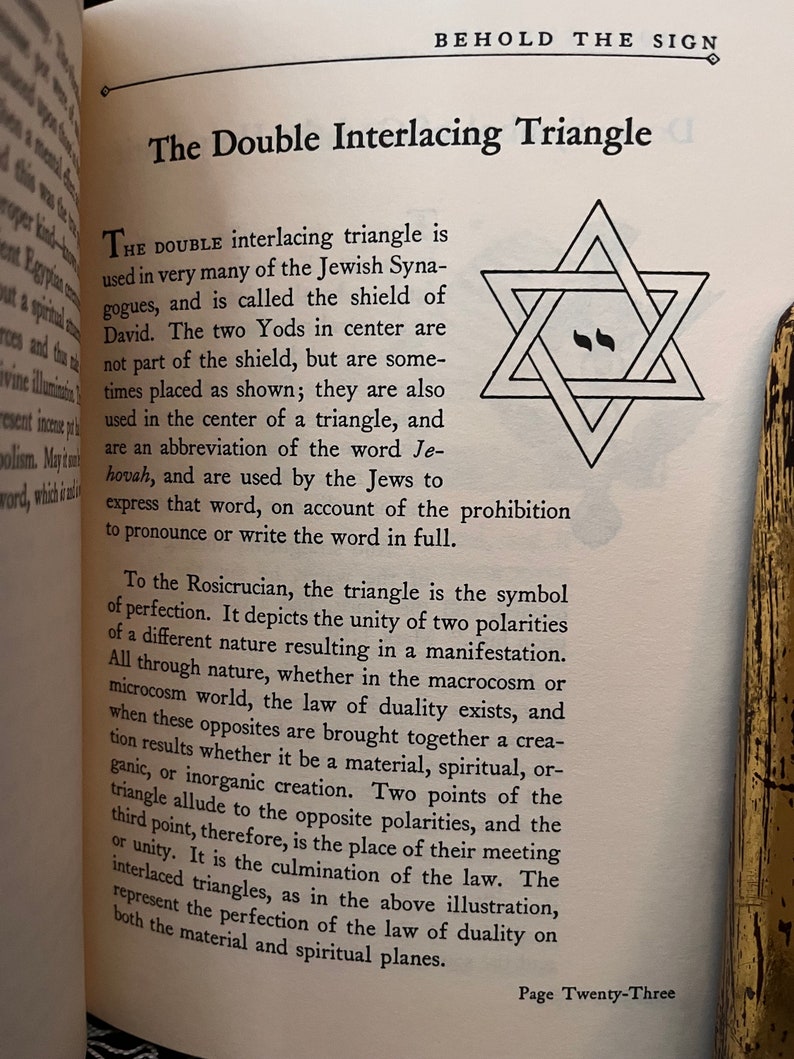 Behold the Sign Ancient Symbolism, by Ralph M. Lewis F.R.C AMORC Book ...