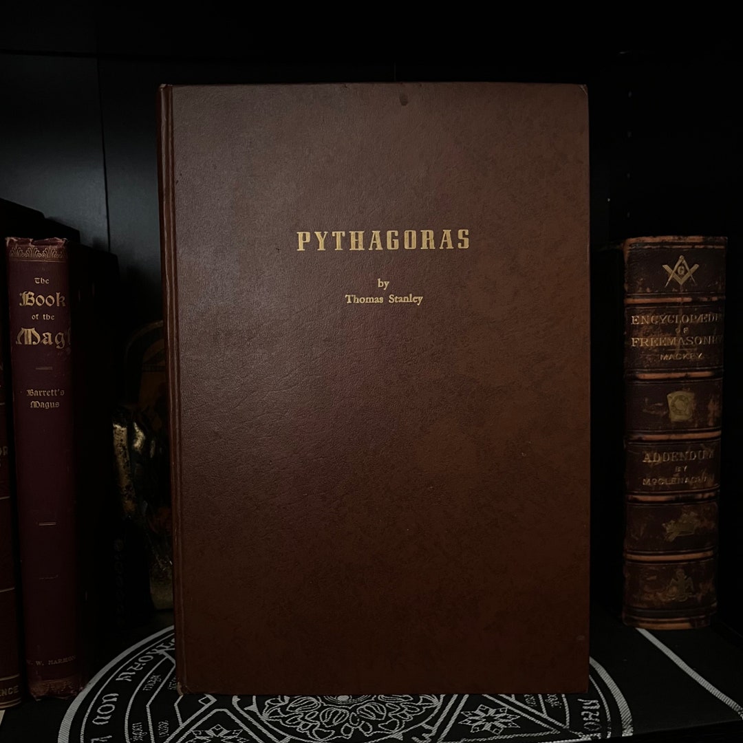 Pythagoras, by Thomas Stanley, PRS Manly P Hall Occult Books ...
