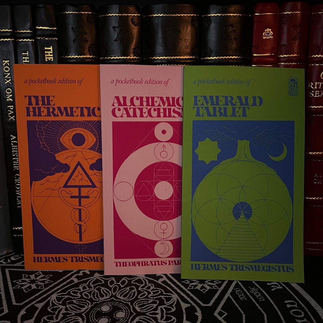 Three Vol. Hermeticism Set - Occult Books, New Age, Freemasonry ...