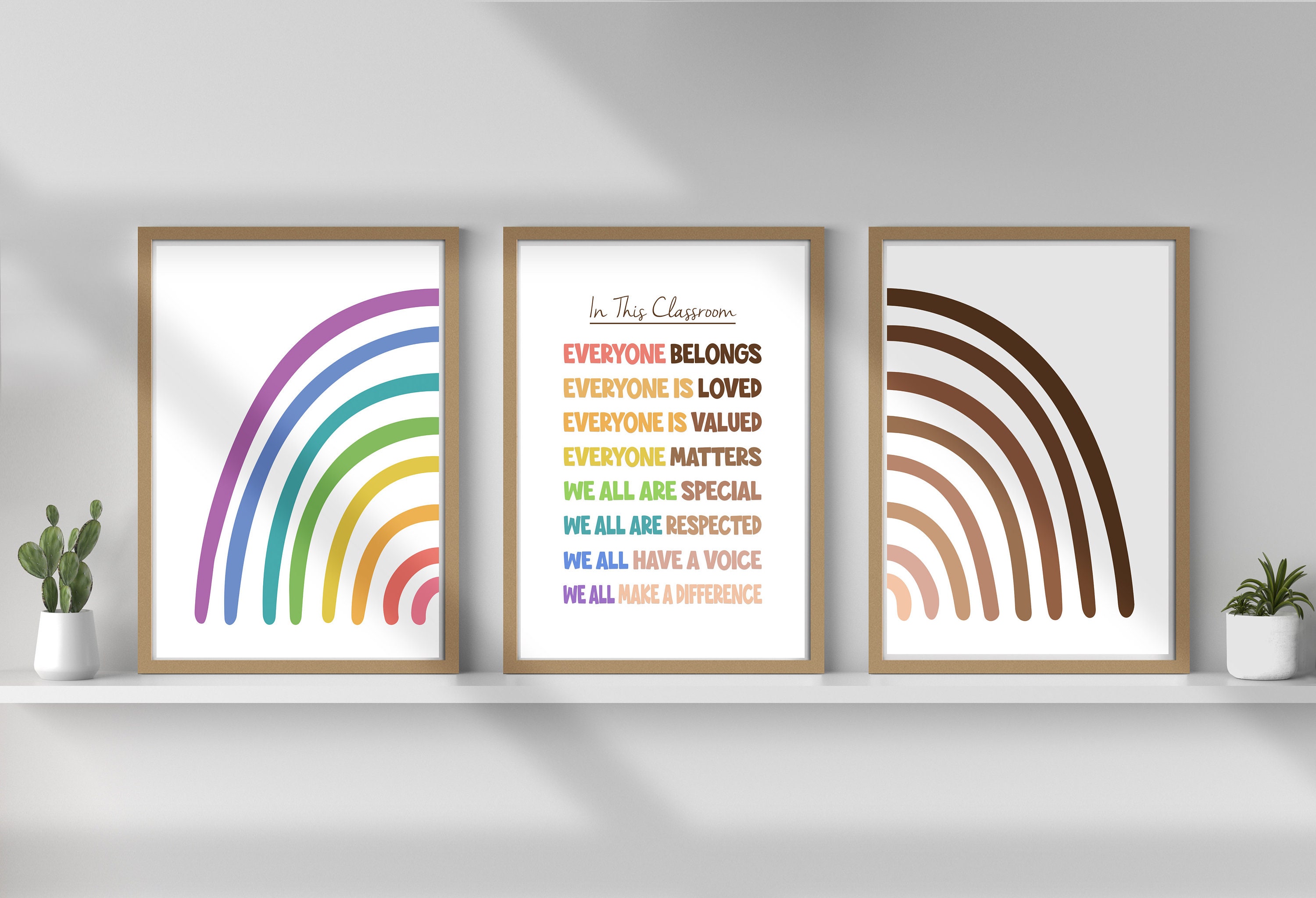 Classroom Posters, Inclusivity and Diversity Posters for School, Back ...